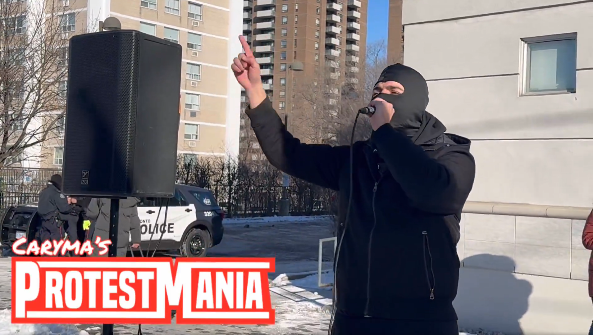 A song played at the weekly Toronto Pro-Palestinian protest supports ...